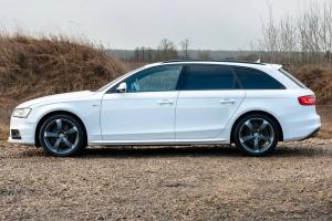 Balts Audi A4 2014 Rīga, ar dzinēja tilpumu 2.00 L un nobraukumu 305 tūkst. km par 10495 €, foto 9 vietnē AUTOMOTO.COM.LV