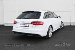White Audi A4 2014 in Tallinn, with an engine capacity of 2.00 L and mileage of 277 thousand km for 7999 €, photo 9 on AUTOMOTO.COM.LV