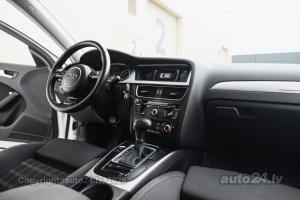 White Audi A4 2014 in Tallinn, with an engine capacity of 2.00 L and mileage of 277 thousand km for 7999 €, photo 10 on AUTOMOTO.COM.LV