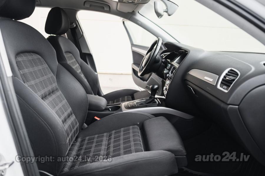 White Audi A4 2014 in Tallinn, with an engine capacity of 2.00 L and mileage of 277 thousand km for 7999 €, photo 11 on AUTOMOTO.COM.LV