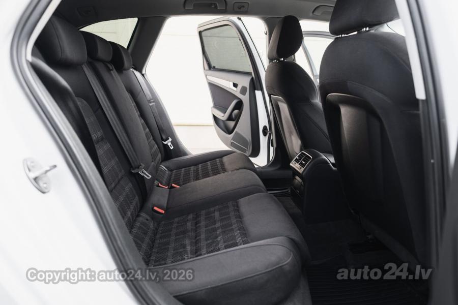 White Audi A4 2014 in Tallinn, with an engine capacity of 2.00 L and mileage of 277 thousand km for 7999 €, photo 12 on AUTOMOTO.COM.LV