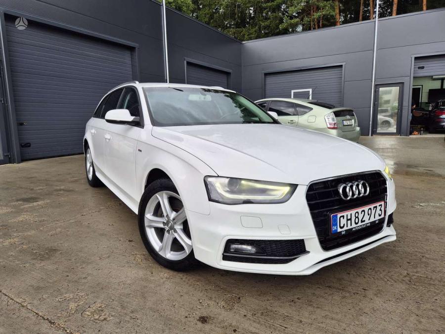 Balts Audi A4 2014 Utena, ar dzinēja tilpumu 2.97 L un nobraukumu 300 tūkst. km par 6490 €, foto 5 vietnē AUTOMOTO.COM.LV