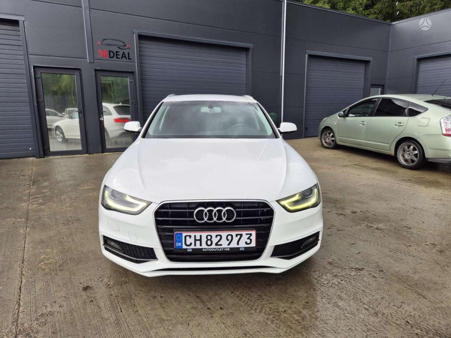 Balts Audi A4 2014 Utena, ar dzinēja tilpumu 2.97 L un nobraukumu 300 tūkst. km par 6490 €, foto 14 vietnē AUTOMOTO.COM.LV