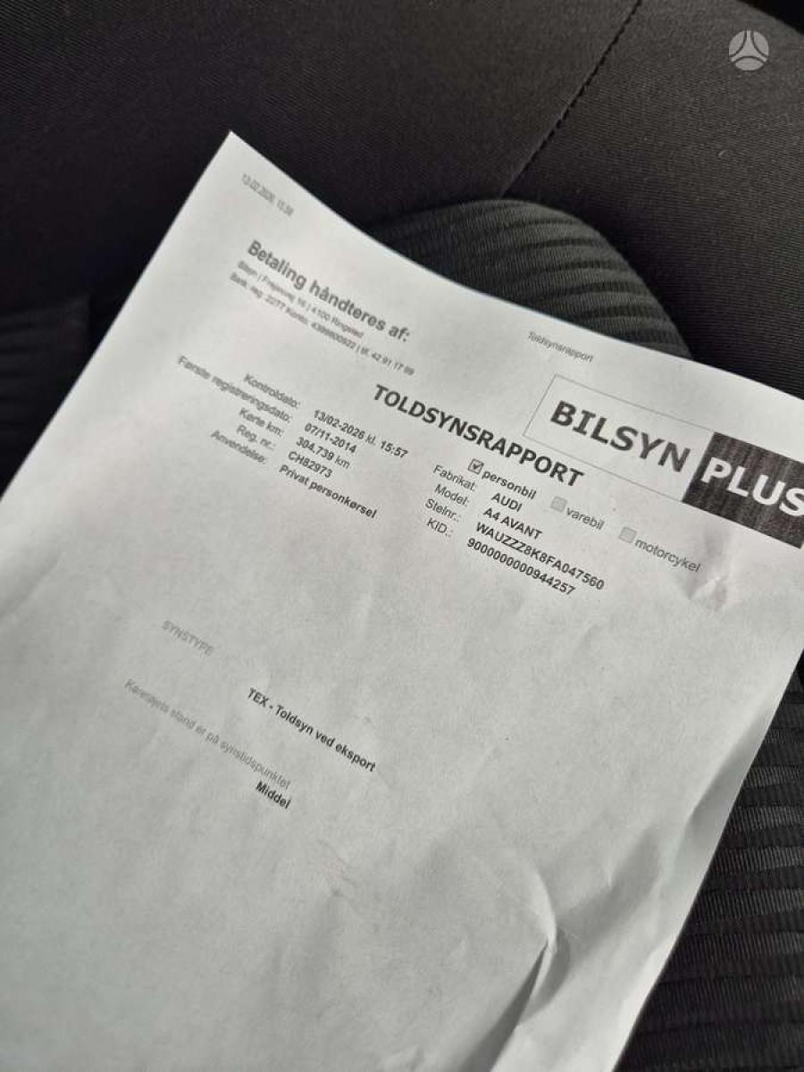 Balts Audi A4 2014 Utena, ar dzinēja tilpumu 2.97 L un nobraukumu 300 tūkst. km par 6490 €, foto 51 vietnē AUTOMOTO.COM.LV