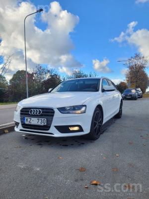 White Audi A4 2014 in Riga, with an engine capacity of 2.00 L and mileage of 342 thousand km for 6000 €, photo 3 on AUTOMOTO.COM.LV