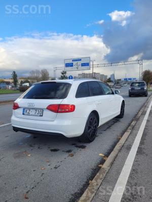 White Audi A4 2014 in Riga, with an engine capacity of 2.00 L and mileage of 342 thousand km for 6000 €, photo 5 on AUTOMOTO.COM.LV
