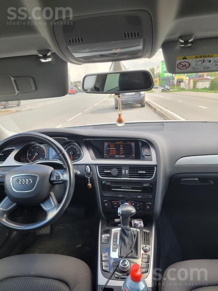 White Audi A4 2014 in Riga, with an engine capacity of 2.00 L and mileage of 342 thousand km for 6000 €, photo 9 on AUTOMOTO.COM.LV