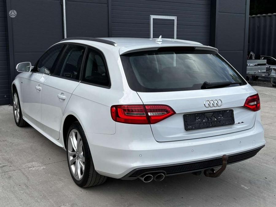 Balts Audi A4 2014 Utena, ar dzinēja tilpumu 2.00 L un nobraukumu 433 tūkst. km par 5950 €, foto 7 vietnē AUTOMOTO.COM.LV