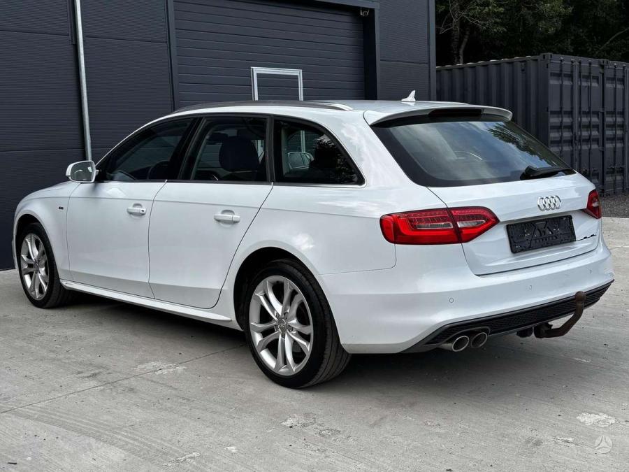 Balts Audi A4 2014 Utena, ar dzinēja tilpumu 2.00 L un nobraukumu 433 tūkst. km par 5950 €, foto 8 vietnē AUTOMOTO.COM.LV