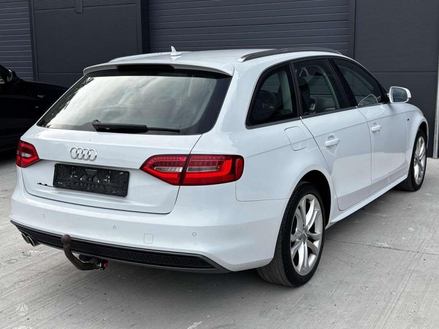 Balts Audi A4 2014 Utena, ar dzinēja tilpumu 2.00 L un nobraukumu 433 tūkst. km par 5950 €, foto 10 vietnē AUTOMOTO.COM.LV