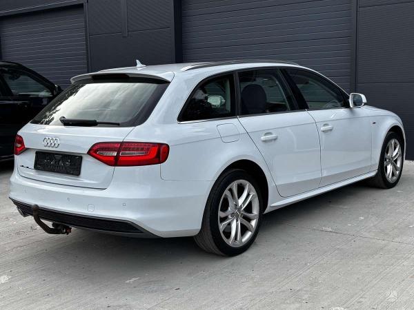 White Audi A4 2014 in Utena, with an engine capacity of 2.00 L and mileage of 433 thousand km for 5950 €, photo 10 on AUTOMOTO.COM.LV