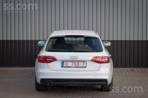 White Audi A4 2014 in Talsi, with an engine capacity of 2.00 L and mileage of 270 thousand km for 8790 €, photo 6 on AUTOMOTO.COM.LV