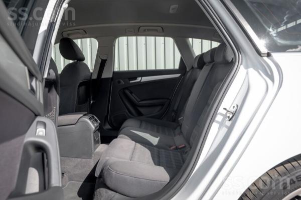 White Audi A4 2014 in Talsi, with an engine capacity of 2.00 L and mileage of 270 thousand km for 8790 €, photo 11 on AUTOMOTO.COM.LV