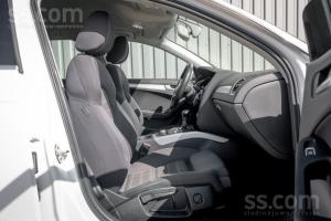 White Audi A4 2014 in Talsi, with an engine capacity of 2.00 L and mileage of 270 thousand km for 8790 €, photo 13 on AUTOMOTO.COM.LV