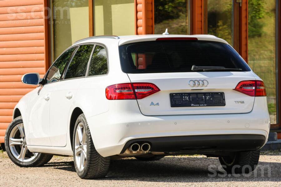 Balts Audi A4 2014 Tukums, ar dzinēja tilpumu 1.80 L un nobraukumu 199 tūkst. km par 6790 €, foto 5 vietnē AUTOMOTO.COM.LV