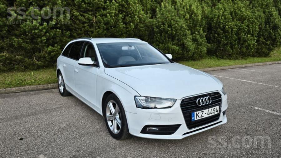 Balts Audi A4 2014 Talsi, ar dzinēja tilpumu 2.00 L un nobraukumu 280 tūkst. km par 10950 €, foto 5 vietnē AUTOMOTO.COM.LV