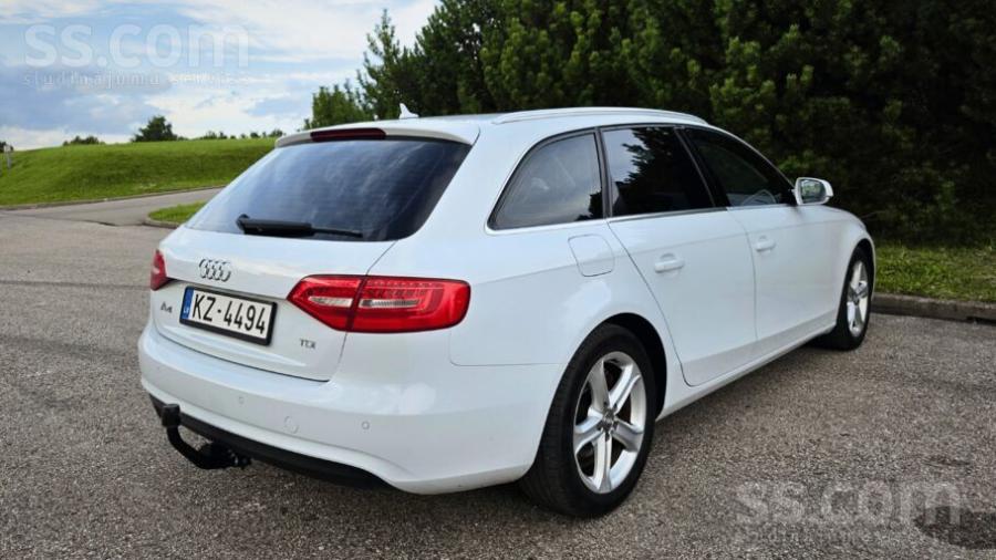 Balts Audi A4 2014 Talsi, ar dzinēja tilpumu 2.00 L un nobraukumu 280 tūkst. km par 10950 €, foto 8 vietnē AUTOMOTO.COM.LV