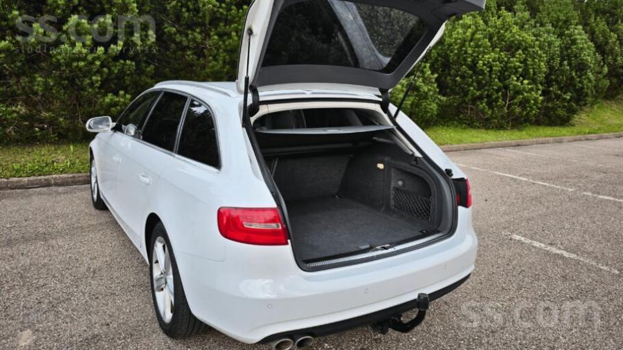 Balts Audi A4 2014 Talsi, ar dzinēja tilpumu 2.00 L un nobraukumu 280 tūkst. km par 10950 €, foto 10 vietnē AUTOMOTO.COM.LV