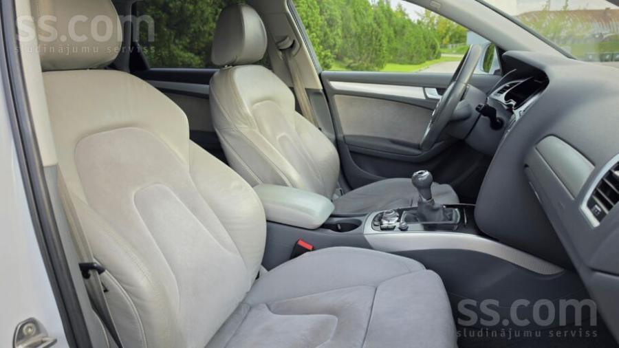 Balts Audi A4 2014 Talsi, ar dzinēja tilpumu 2.00 L un nobraukumu 280 tūkst. km par 10950 €, foto 23 vietnē AUTOMOTO.COM.LV