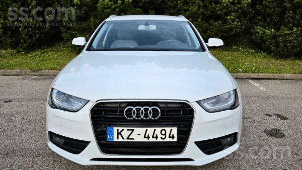 Balts Audi A4 2014 Talsi, ar dzinēja tilpumu 2.00 L un nobraukumu 280 tūkst. km par 10950 €, foto 3 vietnē AUTOMOTO.COM.LV