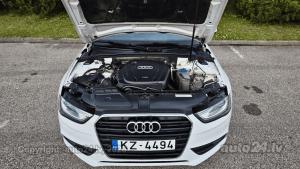 White Audi A4 2014 in Talsi, with an engine capacity of 2.00 L and mileage of 280 thousand km for 10950 €, photo 4 on AUTOMOTO.COM.LV