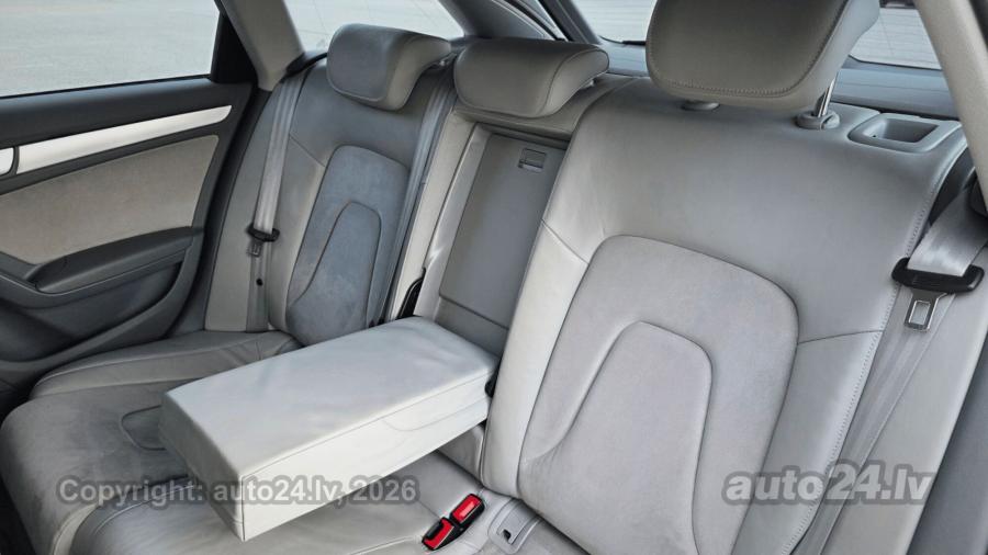 White Audi A4 2014 in Talsi, with an engine capacity of 2.00 L and mileage of 280 thousand km for 10950 €, photo 12 on AUTOMOTO.COM.LV