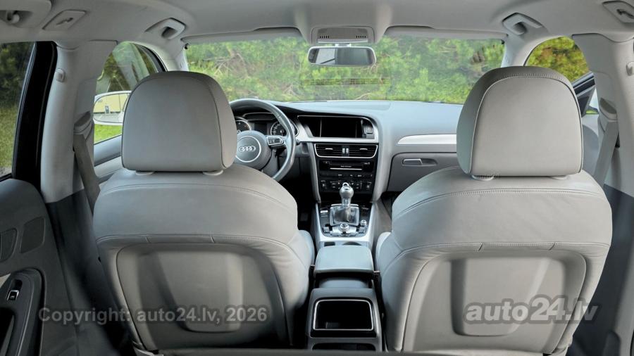 White Audi A4 2014 in Talsi, with an engine capacity of 2.00 L and mileage of 280 thousand km for 10950 €, photo 13 on AUTOMOTO.COM.LV