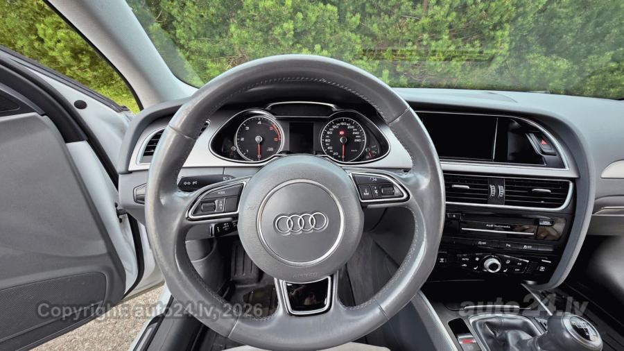 White Audi A4 2014 in Talsi, with an engine capacity of 2.00 L and mileage of 280 thousand km for 10950 €, photo 15 on AUTOMOTO.COM.LV