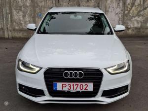 White Audi A4 2014 in Vilnius, with an engine capacity of 1.97 L and mileage of 232 thousand km for 6900 €, photo 4 on AUTOMOTO.COM.LV