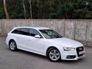 Balts Audi A4 2014 Viļņa, ar dzinēja tilpumu 1.97 L un nobraukumu 232 tūkst. km par 6900 €, foto  vietnē AUTOMOTO.COM.LV