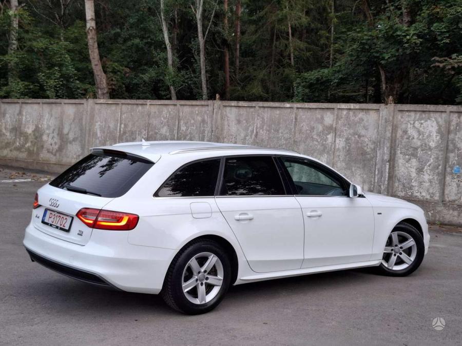 Balts Audi A4 2014 Viļņa, ar dzinēja tilpumu 1.97 L un nobraukumu 232 tūkst. km par 6900 €, foto 3 vietnē AUTOMOTO.COM.LV