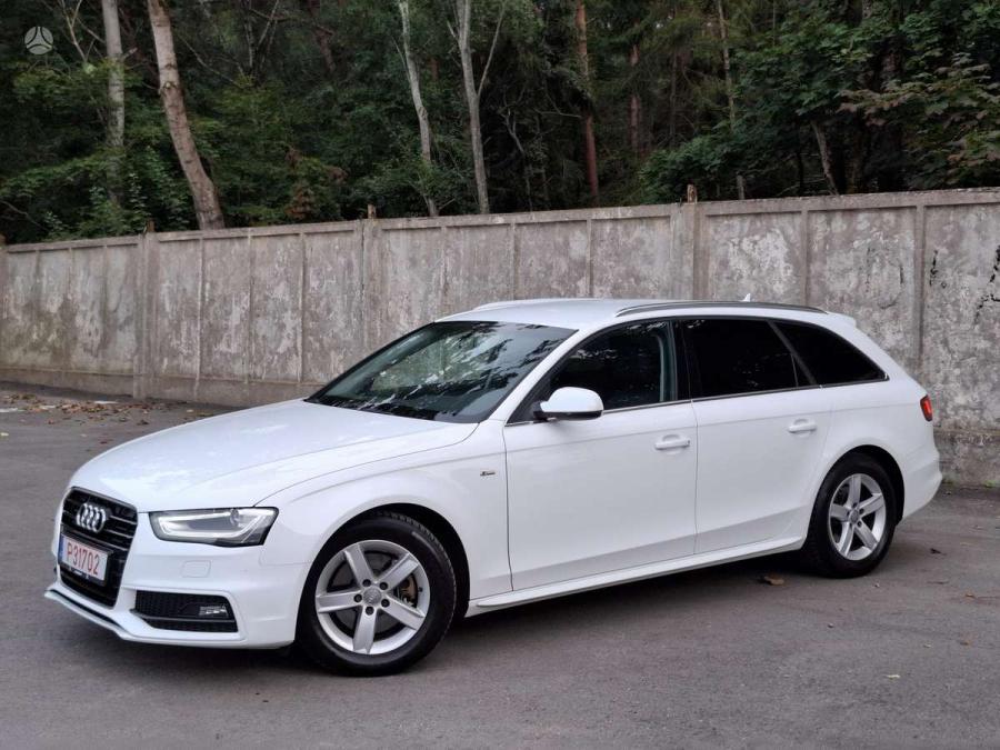 Balts Audi A4 2014 Viļņa, ar dzinēja tilpumu 1.97 L un nobraukumu 232 tūkst. km par 6900 €, foto 6 vietnē AUTOMOTO.COM.LV