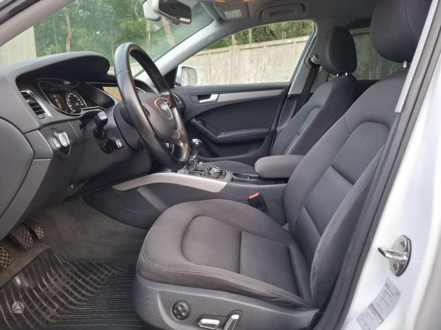 Balts Audi A4 2014 Viļņa, ar dzinēja tilpumu 1.97 L un nobraukumu 232 tūkst. km par 6900 €, foto 23 vietnē AUTOMOTO.COM.LV