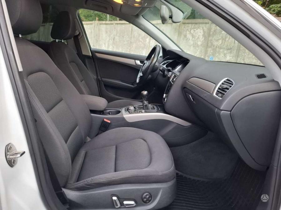 Balts Audi A4 2014 Viļņa, ar dzinēja tilpumu 1.97 L un nobraukumu 232 tūkst. km par 6900 €, foto 25 vietnē AUTOMOTO.COM.LV