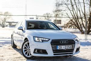 White Audi A4 2015 in Riga, with an engine capacity of 2.00 L and mileage of 298 thousand km for 13290 €, photo 2 on AUTOMOTO.COM.LV