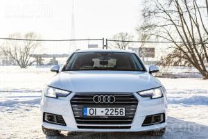 White Audi A4 2015 in Riga, with an engine capacity of 2.00 L and mileage of 298 thousand km for 13290 €, photo 3 on AUTOMOTO.COM.LV