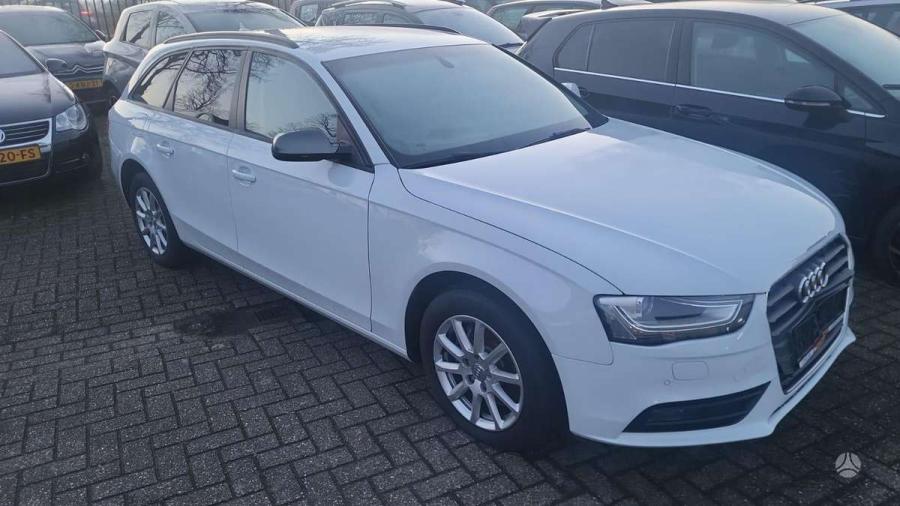 White Audi A4 2015 in Prienai, with an engine capacity of 1.97 L and mileage of 254 thousand km for 6100 €, photo 8 on AUTOMOTO.COM.LV