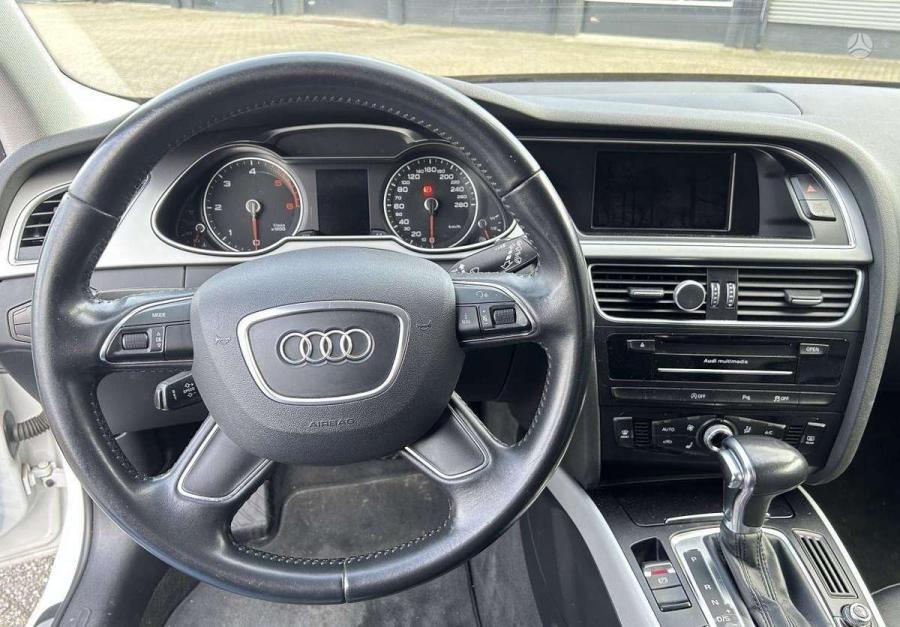 White Audi A4 2015 in Prienai, with an engine capacity of 1.97 L and mileage of 254 thousand km for 6100 €, photo 24 on AUTOMOTO.COM.LV