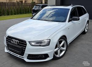 White Audi A4 2015 in Druskininkai, with an engine capacity of 2.00 L and mileage of 217 thousand km for 9650 €, photo 3 on AUTOMOTO.COM.LV