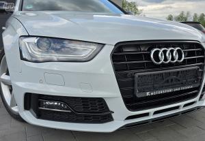White Audi A4 2015 in Druskininkai, with an engine capacity of 2.00 L and mileage of 217 thousand km for 9650 €, photo 5 on AUTOMOTO.COM.LV