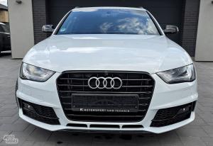 White Audi A4 2015 in Druskininkai, with an engine capacity of 2.00 L and mileage of 217 thousand km for 9650 €, photo 6 on AUTOMOTO.COM.LV