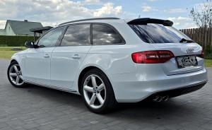 White Audi A4 2015 in Druskininkai, with an engine capacity of 2.00 L and mileage of 217 thousand km for 9650 €, photo 7 on AUTOMOTO.COM.LV