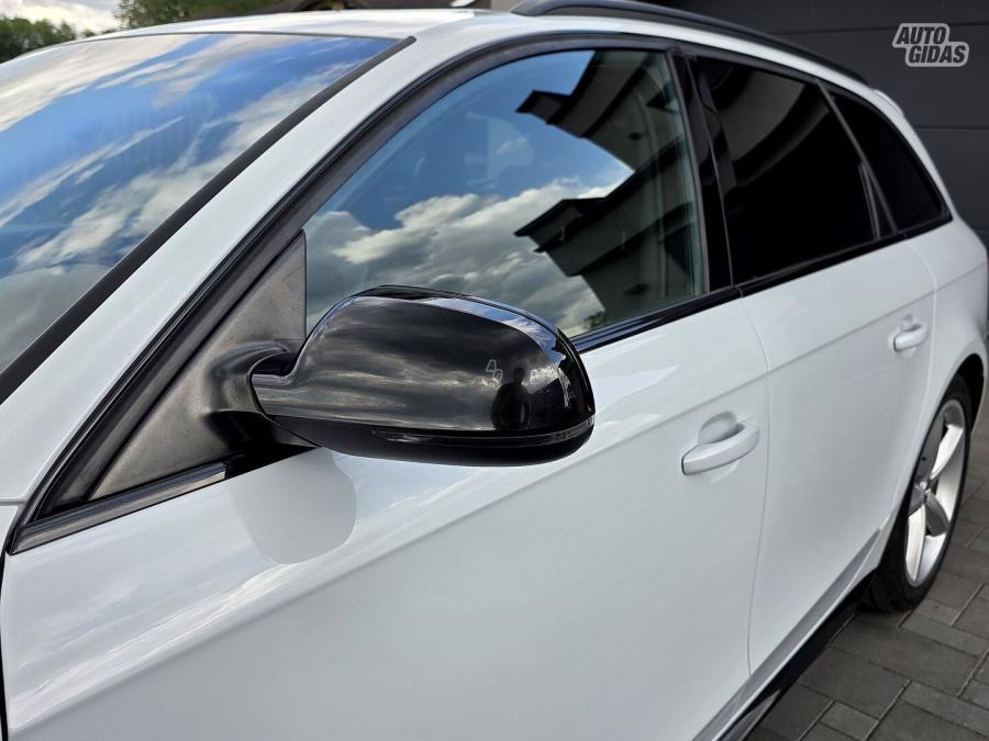 White Audi A4 2015 in Druskininkai, with an engine capacity of 2.00 L and mileage of 217 thousand km for 9650 €, photo 13 on AUTOMOTO.COM.LV