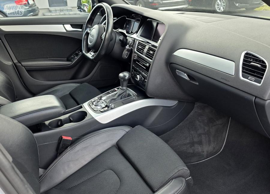 White Audi A4 2015 in Druskininkai, with an engine capacity of 2.00 L and mileage of 217 thousand km for 9650 €, photo 16 on AUTOMOTO.COM.LV