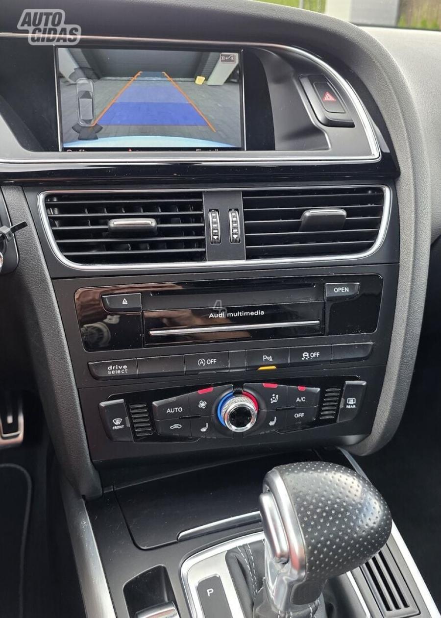 White Audi A4 2015 in Druskininkai, with an engine capacity of 2.00 L and mileage of 217 thousand km for 9650 €, photo 23 on AUTOMOTO.COM.LV