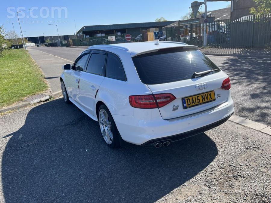 Balts Audi A4 2015 Liepāja, ar dzinēja tilpumu 2.00 L un nobraukumu 280 tūkst. km par 4000 €, foto 5 vietnē AUTOMOTO.COM.LV