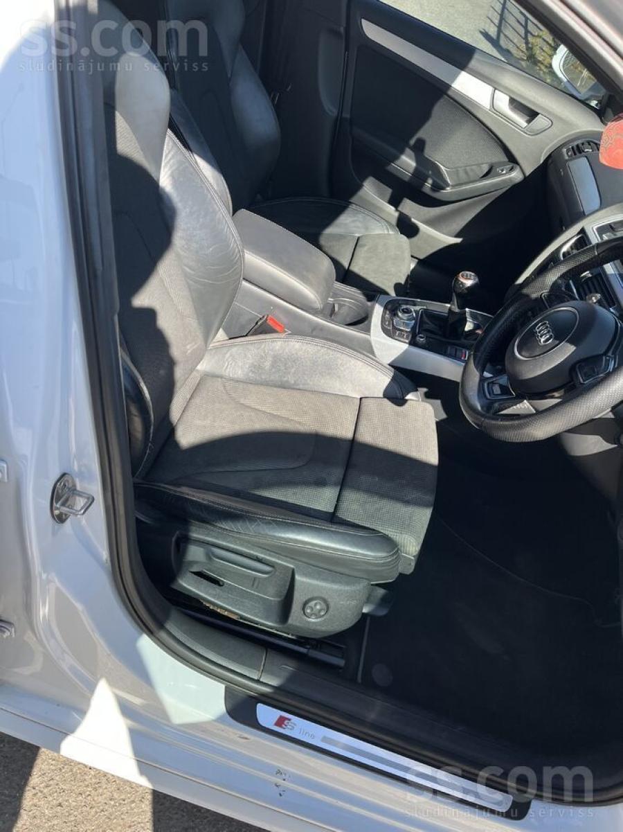 Balts Audi A4 2015 Liepāja, ar dzinēja tilpumu 2.00 L un nobraukumu 280 tūkst. km par 4000 €, foto 6 vietnē AUTOMOTO.COM.LV
