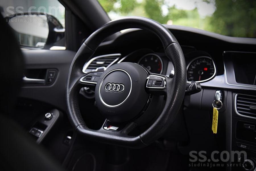 Balts Audi A4 2015 Tukums, ar dzinēja tilpumu 2.00 L un nobraukumu 194 tūkst. km par 13290 €, foto 17 vietnē AUTOMOTO.COM.LV