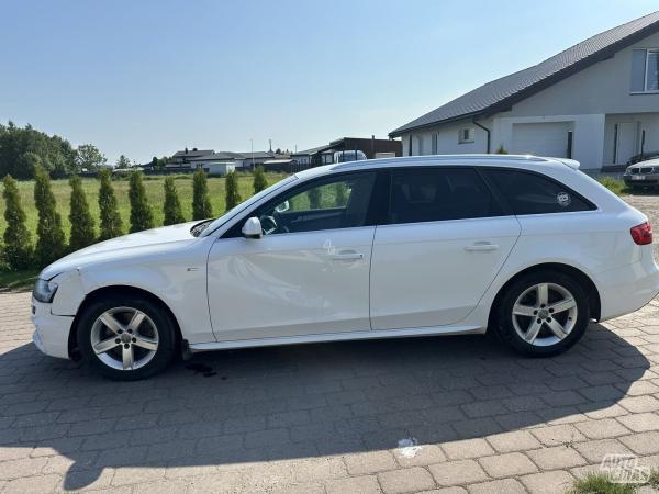 White Audi A4 2015 in Klaipeda, with an engine capacity of 1.80 L and mileage of 326 thousand km for 4450 €, photo 4 on AUTOMOTO.COM.LV