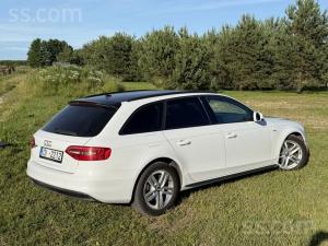 White Audi A4 2015 in Riga, with an engine capacity of 2.00 L and mileage of 261 thousand km for 7800 €, photo 3 on AUTOMOTO.COM.LV